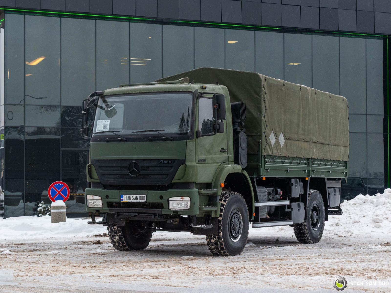 MERCEDES-BENZ AXOR 1829 4x4 Camper Offroad Tilt | Star San Duo