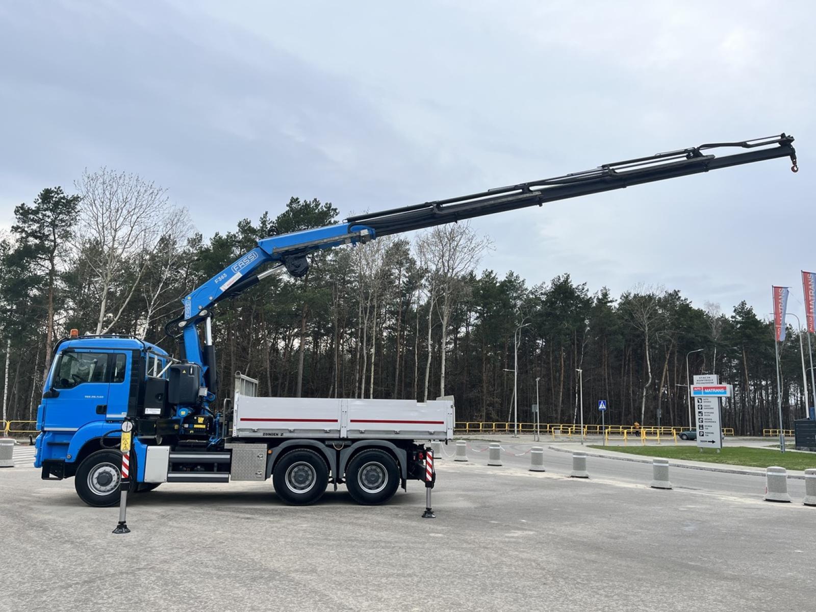 MAN TGS 26.540 6x6H Fassi F365 Crane Winch 5th | Star San Duo